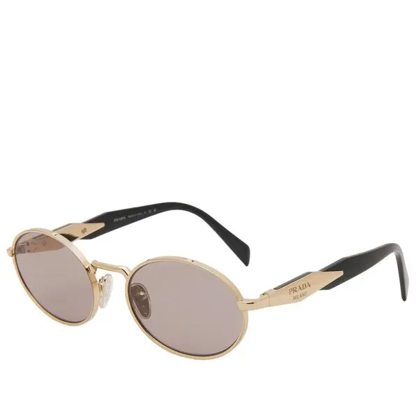 Prada 65zs Sunglasses - Pale Gold/light Purple