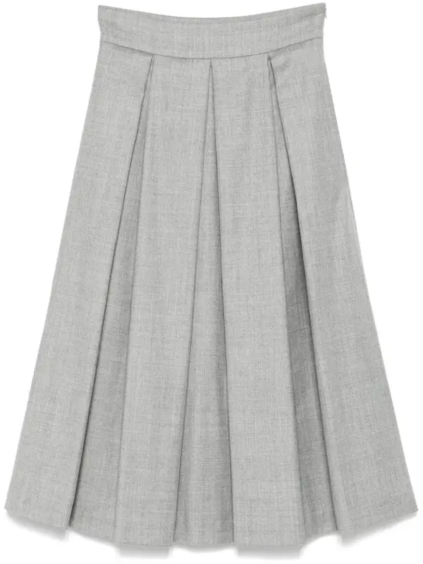 Eleventy Pleated Midi Dress