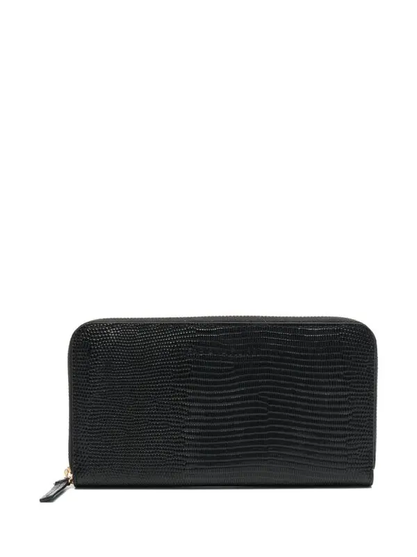 Fabiana Filippi Leather Wallet - Black