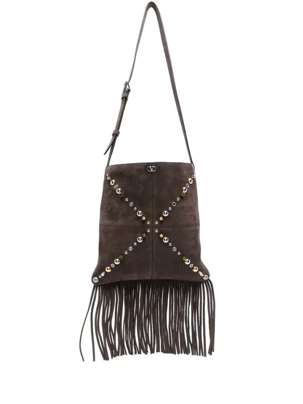 Valentino Garavani Nellcôte Crossbody Bag - Brown