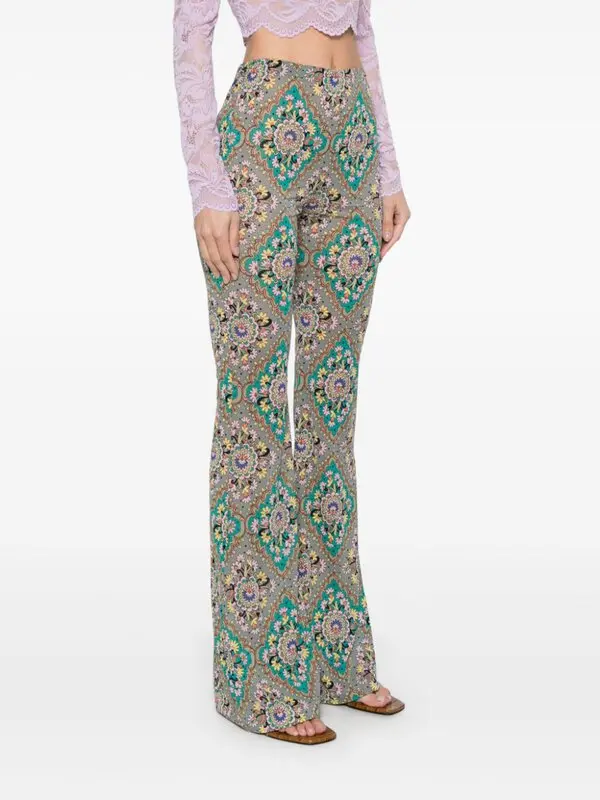 Etro Floral-print Trousers