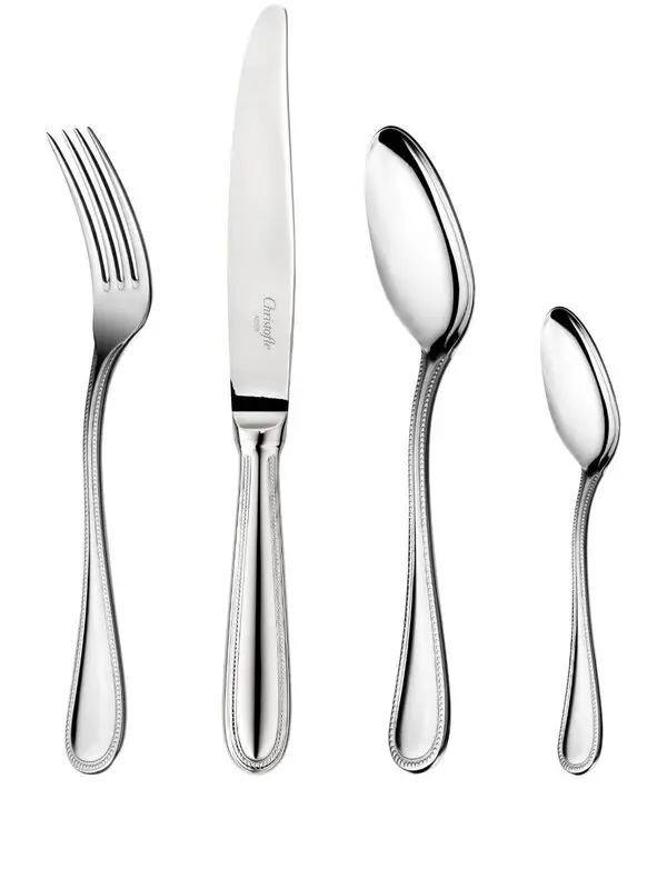 Christofle Perles 48-piece Flatware Set - Silver