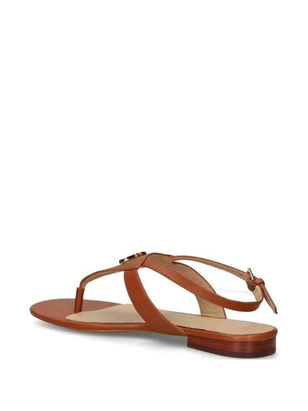 Ralph Lauren Logo-appliqué Sandals - Brown