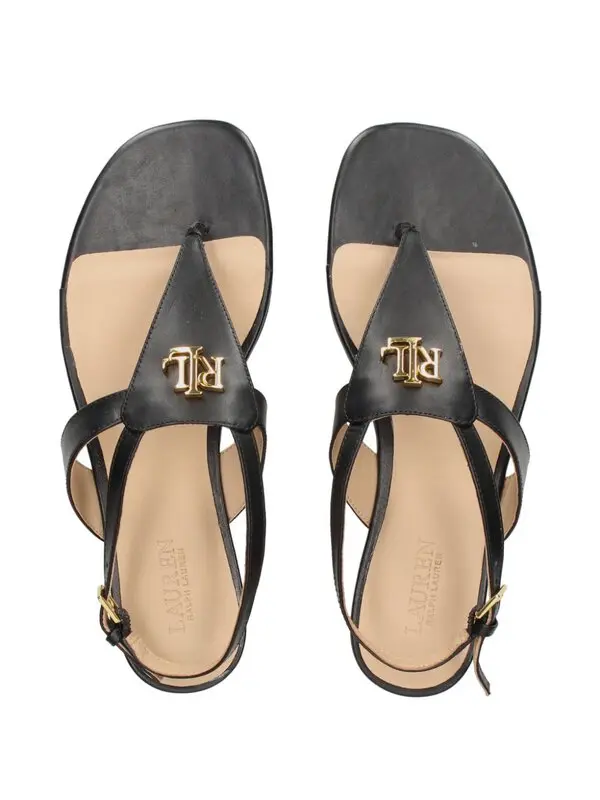 Ralph Lauren Everley Sandals - Black