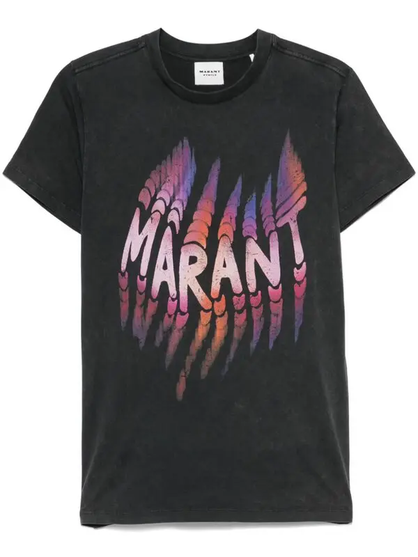 MARANT ETOILE Zoeline T-shirt - Black