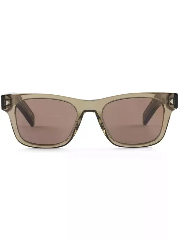 Prada Square Frame Sunglasses - Brown