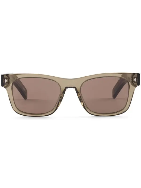 Prada Square Frame Sunglasses - Neutrals