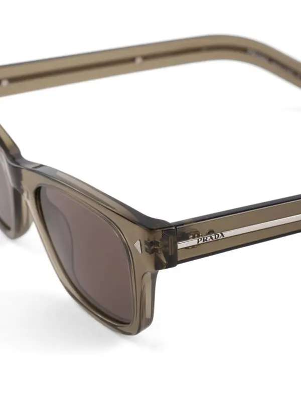 Prada Square Frame Sunglasses - Neutrals