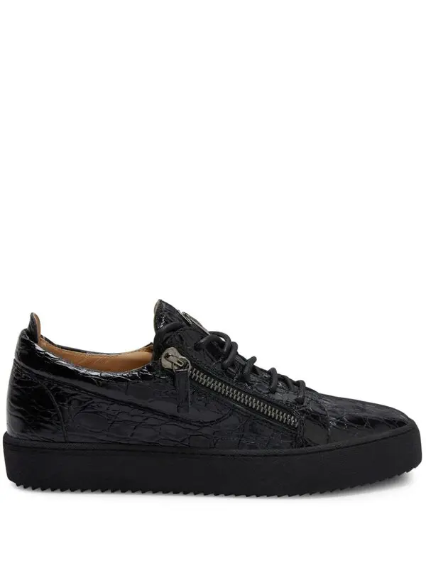 GIUSEPPE ZANOTTI Frankie Low-top Sneakers - Black