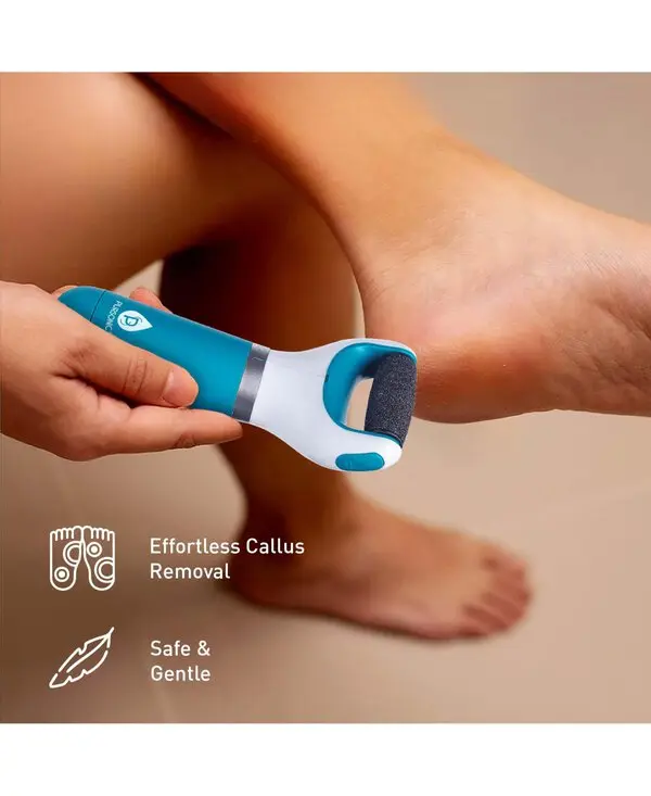 PURSONIC Smooth Skin Essentials Bundle – 6-in-1 Epilator & Callus Remover
