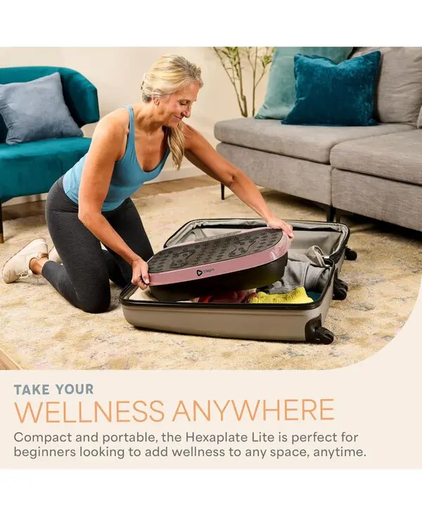 LIFEPRO Compact Vibration Plate Exercise Machine