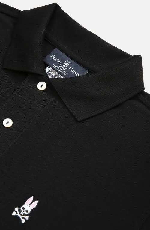 Psycho Bunny Big & Tall Classic Polo Shirt - Black