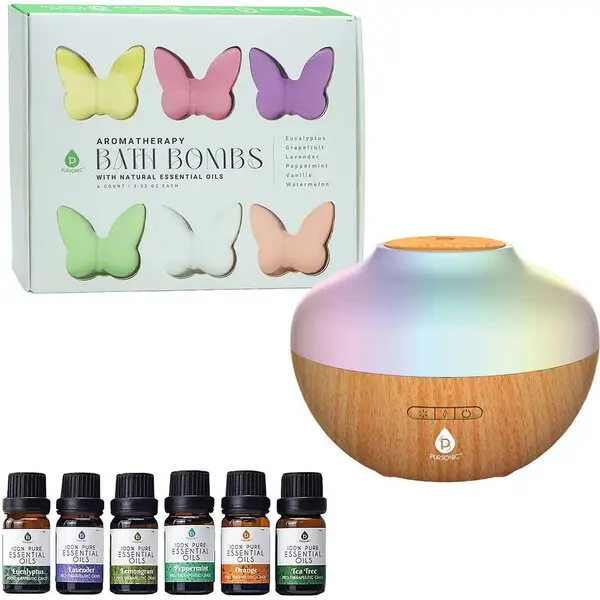 PURSONIC Aromatherapy Spa Bundle