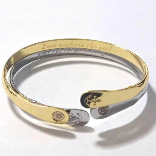 DLORIA Hollywood Sensation Anchor Cuff Bracelet