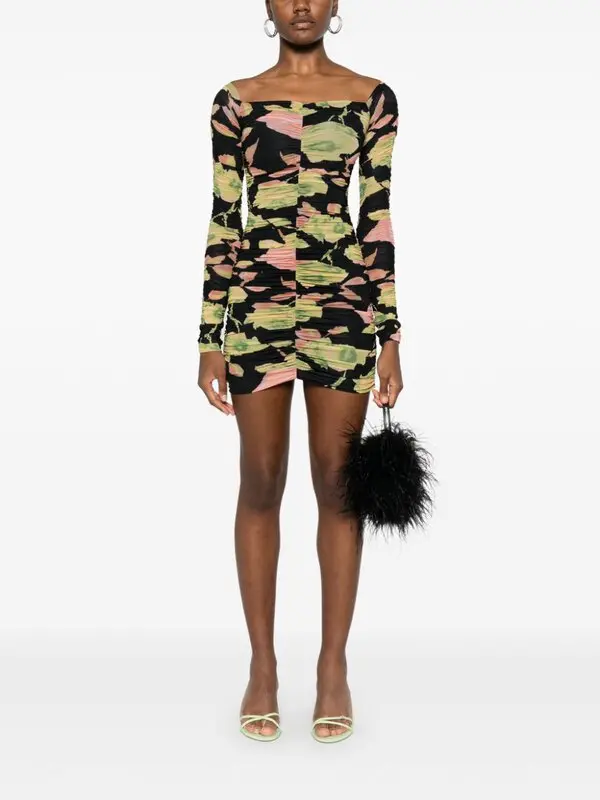 Blumarine Floral-print Mini Dress