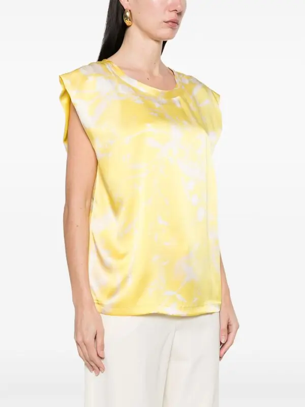 Fabiana Filippi Silk Top - Yellow