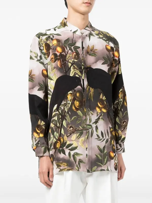 EDWARD CRUTCHLEY Floral-print Shirt