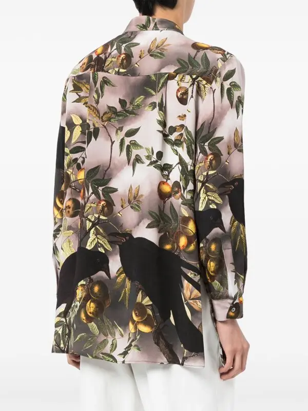 EDWARD CRUTCHLEY Floral-print Shirt