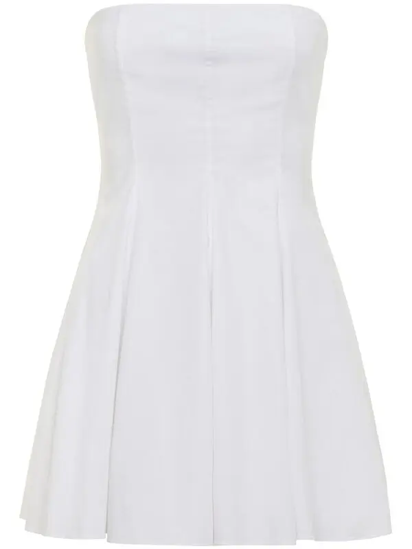 AZLEE Sable Mini Dress - White