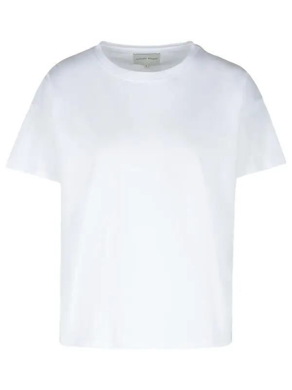 LOULOU STUDIO Basiluzzo' Cotton T Shirt
