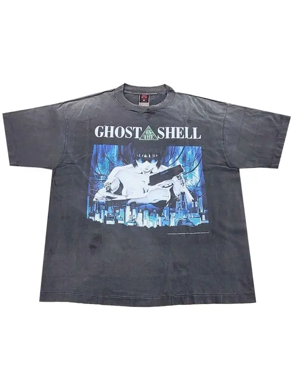SAINT MICHAEL X Ghost In The Shell Short Sleeve T-shirt