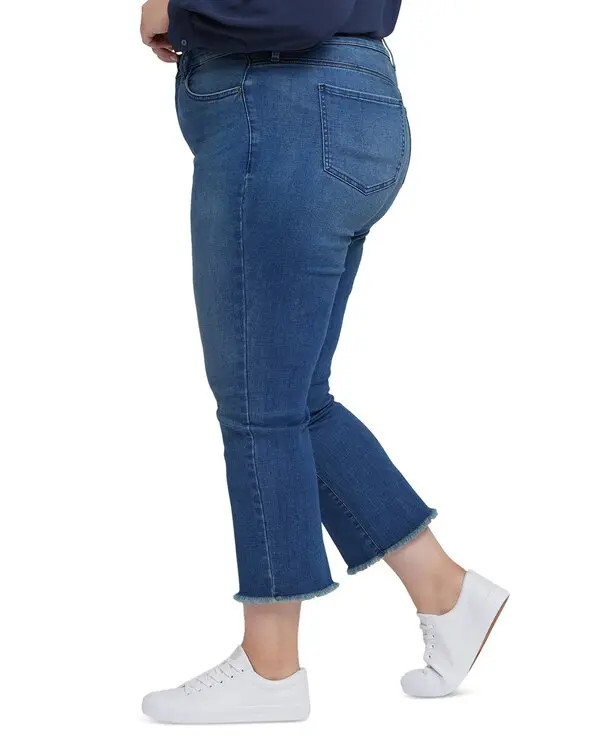 NYDJ Marilyn High Rise Straight Ankle Jeans - Blue Ridge