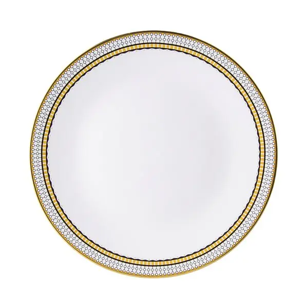 ROYAL CROWN DERBY Oscillate Dinner Plate - Onyx