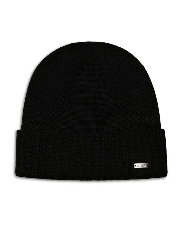 Eton Wool Beanie - Black
