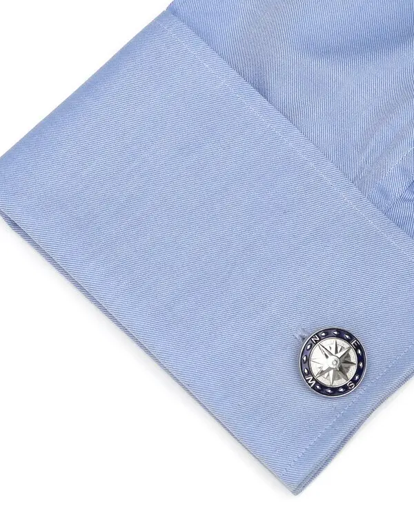 CUFFLINKS, INC. Compass - Blue