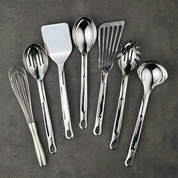 HESTAN Provisions 8-piece Ultimate Stainless Steel Chef's Tools And Bain Marie Set - Silver