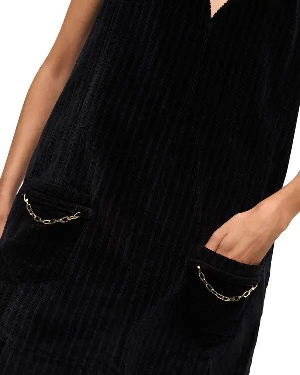 GANNI Stretch Corduroy Mini Dress