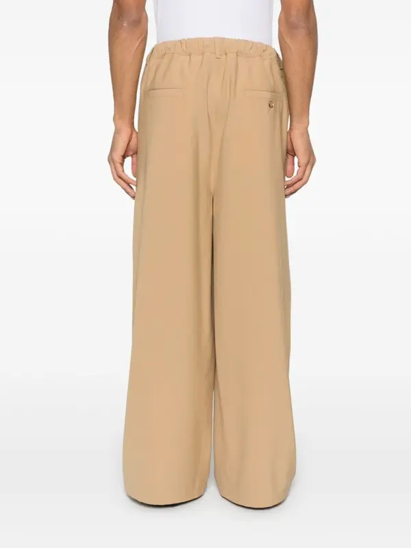 Marni Straight-leg Trousers - Neutrals