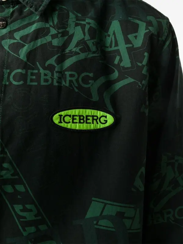 Iceberg Logo-print Shirt