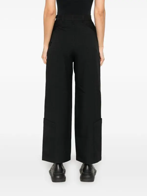 Y3 Wide-leg Trousers - Black