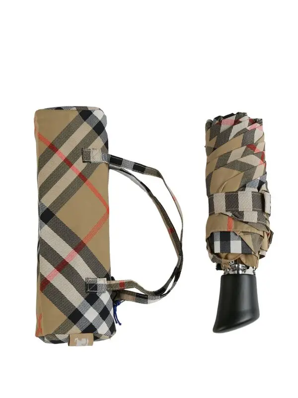 Burberry Check Folding Umbrella