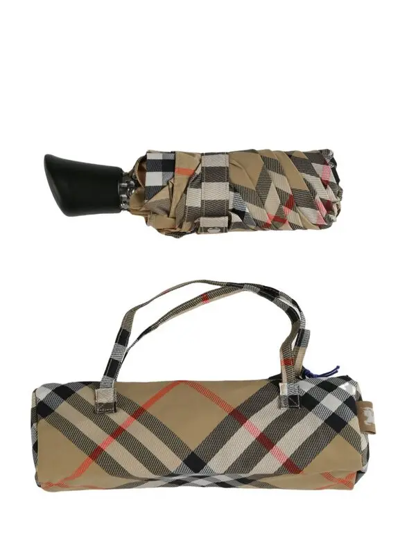 Burberry Check Folding Umbrella