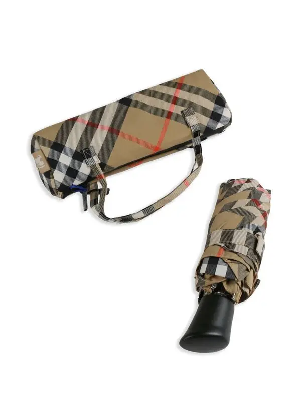 Burberry Check Folding Umbrella