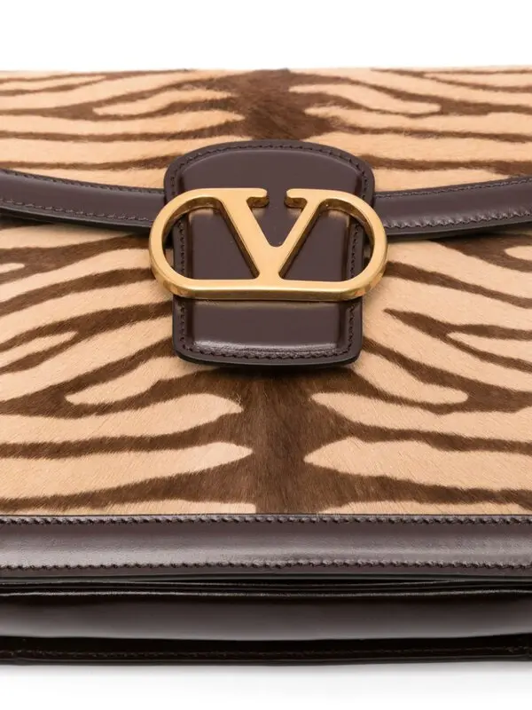 Valentino Garavani 9to5 Messenger Bag - Neutrals