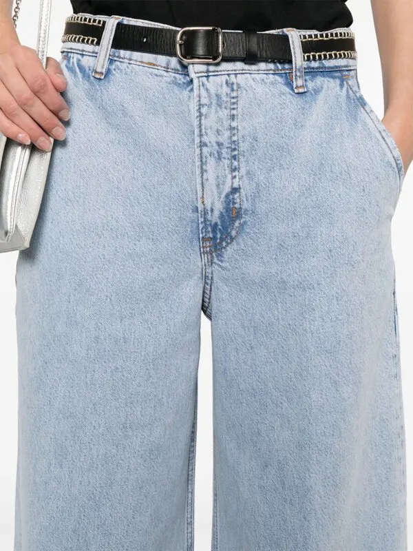 FRAME Wide-leg Jeans