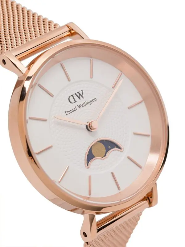 DANIEL WELLINGTON Petite Moonphase 32mm - White