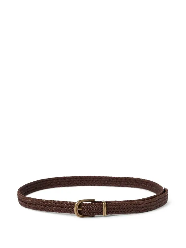 Brunello Cucinelli Leather Belt - Brown