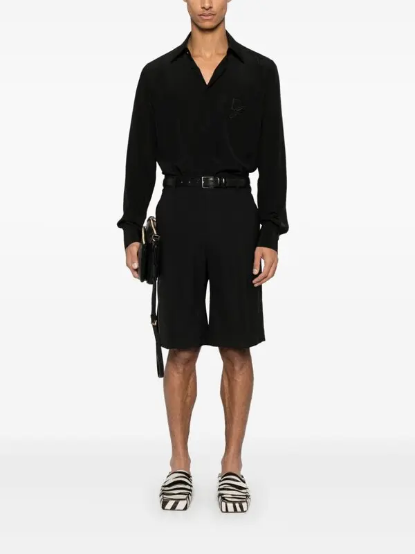 Dolce & Gabbana Logo-embroidered Shirt