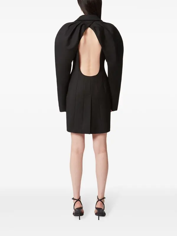 Nina Ricci Halter Cocoon-sleeve Coat