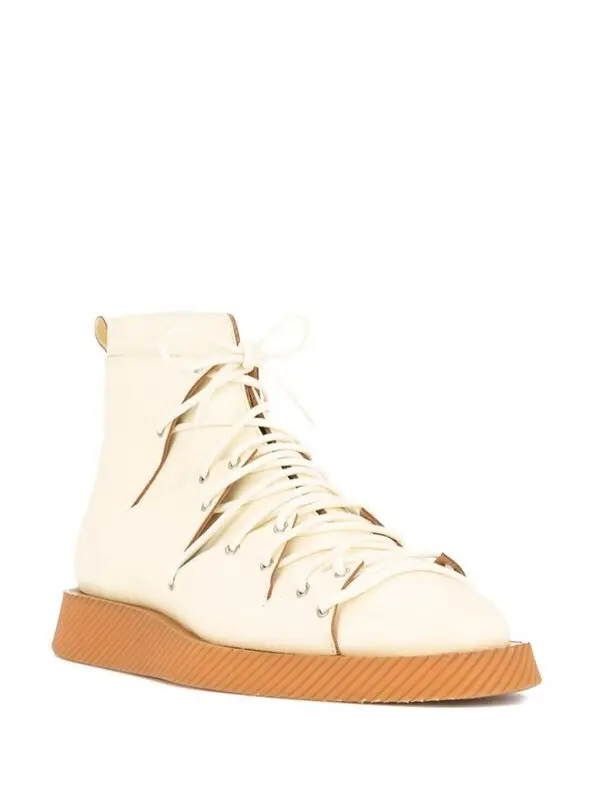 JIL SANDER Leather Sneakers