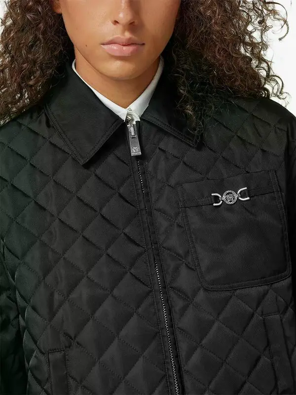 Versace Quilted Blouson Jacket