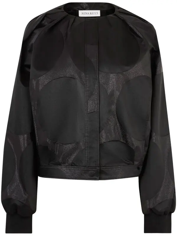 Nina Ricci Lurex Bomber Jacket