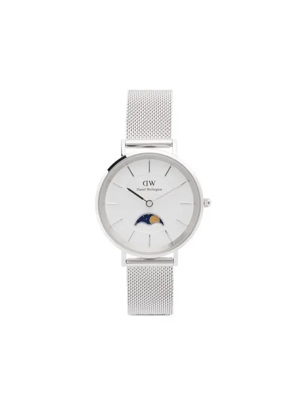 DANIEL WELLINGTON Petite Moonphase 32mm - White