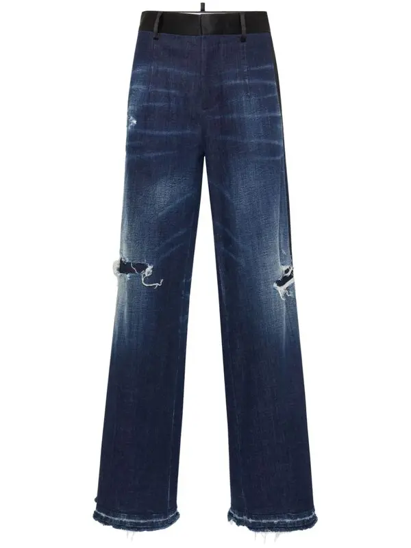 Dsquared2 Wide-leg Jeans - Blue