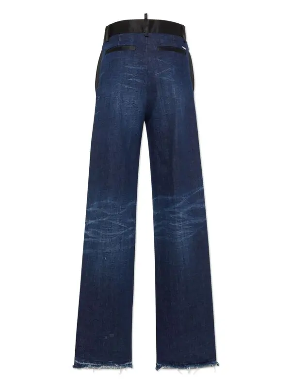 Dsquared2 Wide-leg Jeans - Blue