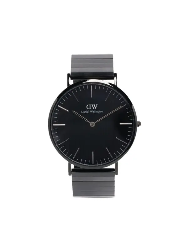 DANIEL WELLINGTON Classic Piano Link 40mm Watch - Black